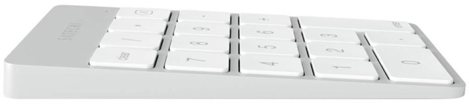 Satechi Slim Numerisk Bluetooth Keypad - Silver