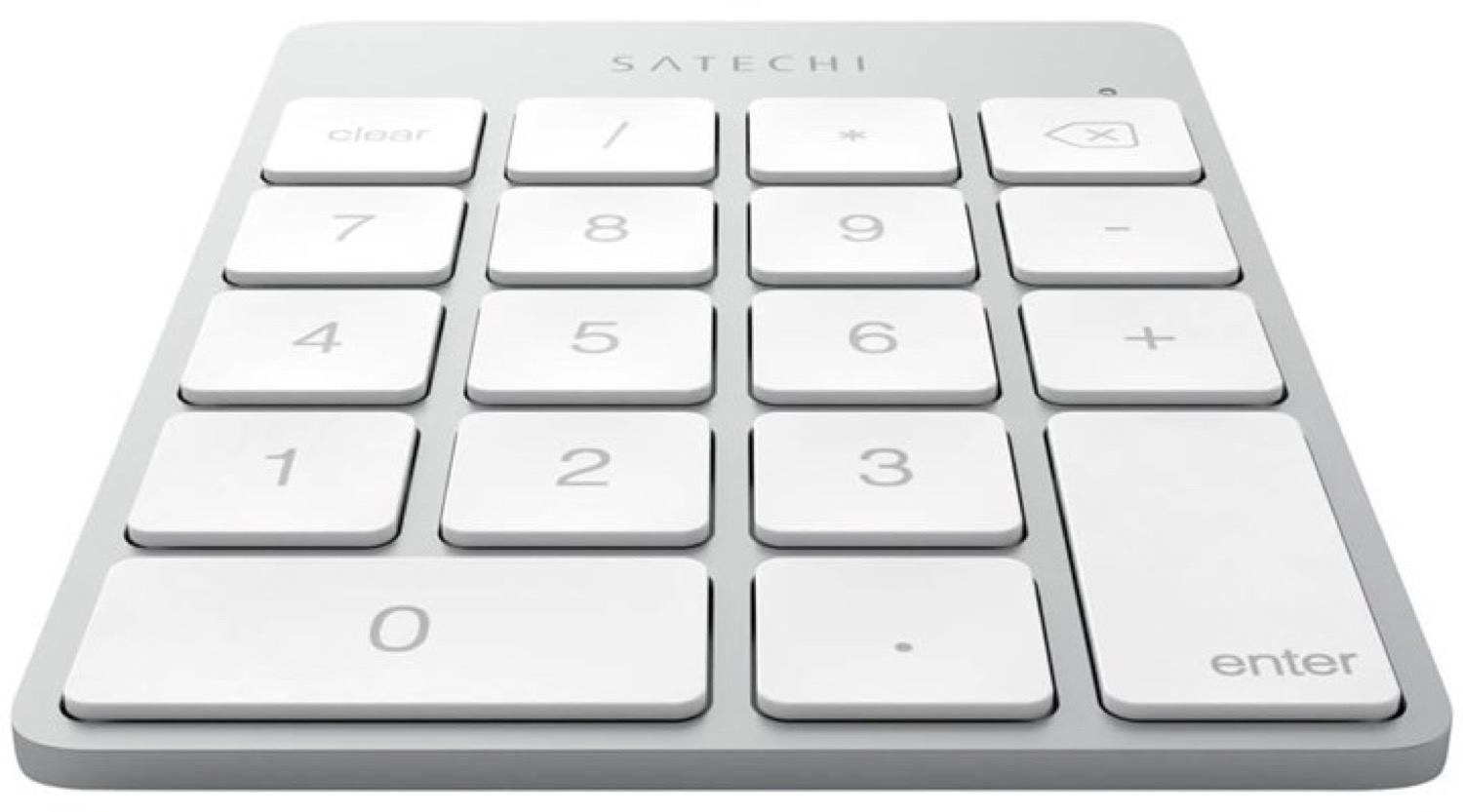 Satechi Slim Numerisk Bluetooth Keypad - Silver