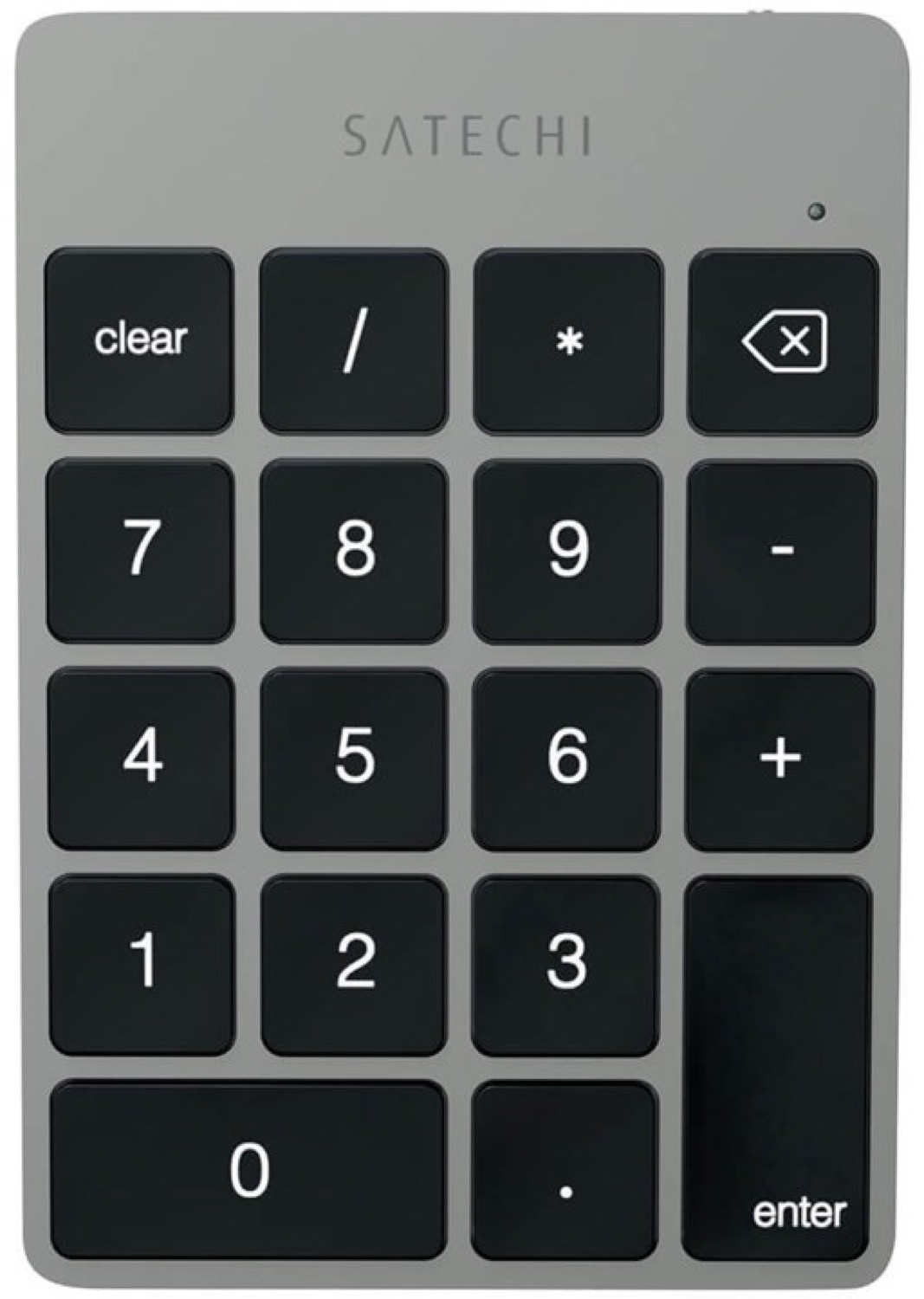 Satechi Slim Numerisk Bluetooth Keypad - Rymdgrå