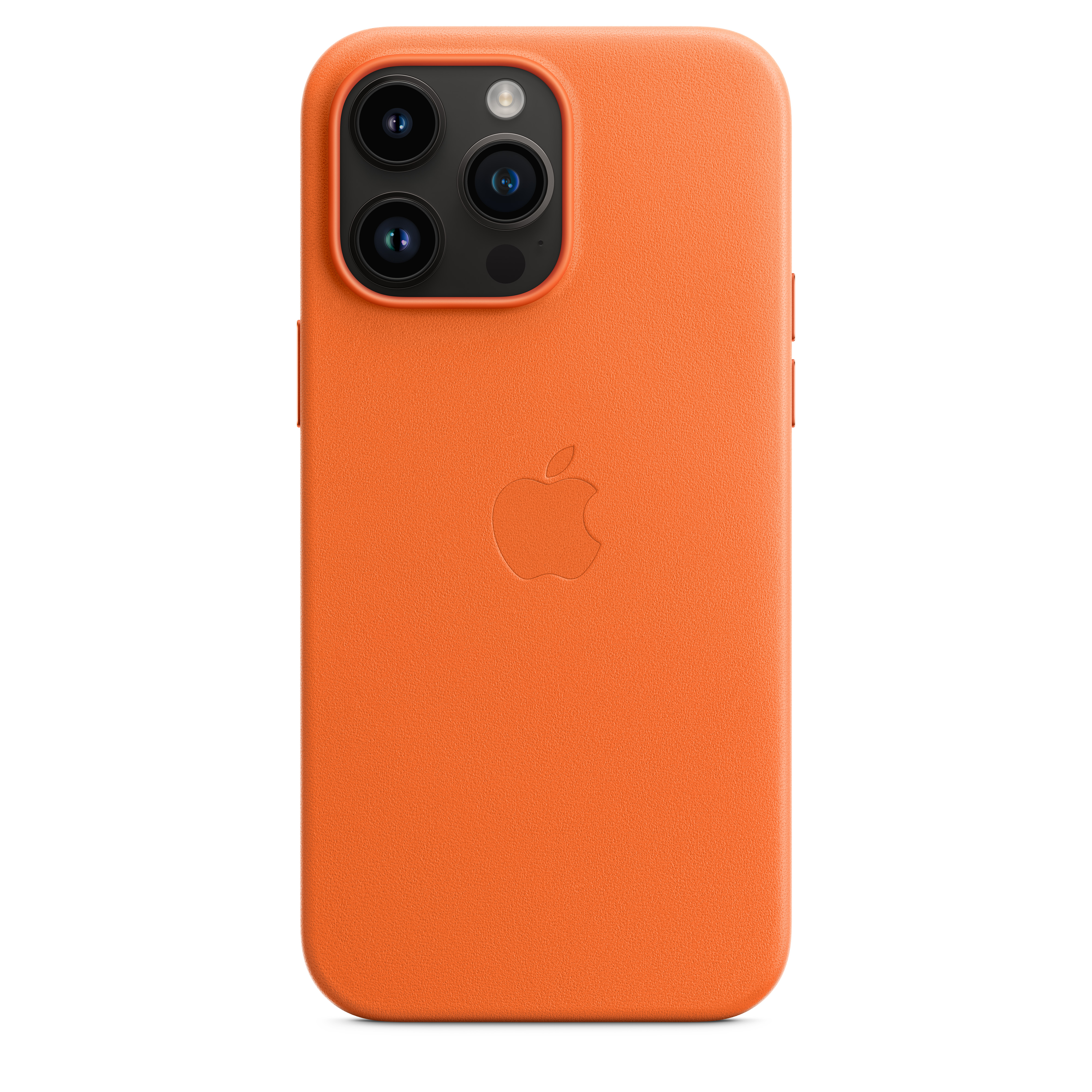 Apple iPhone 14 Pro Max Läderskal med MagSafe Orange