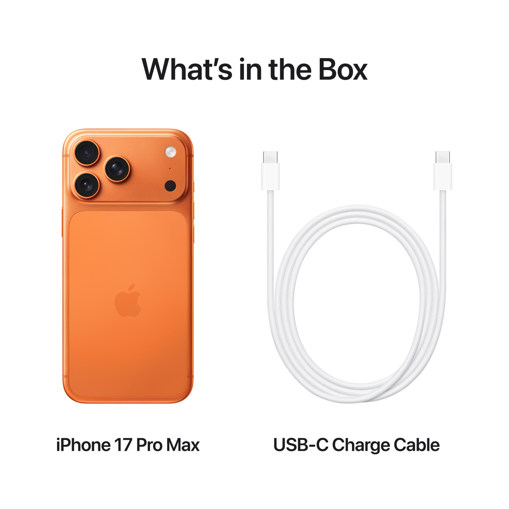iPhone 17 Pro Max Kosmiskt orange 256 GB